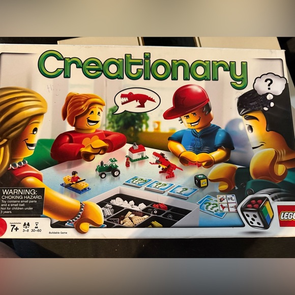 Lego | Toys | Lego Creationary Board Game Complete Set With ...